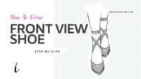 How to draw front view shoes – I Draw Fashion